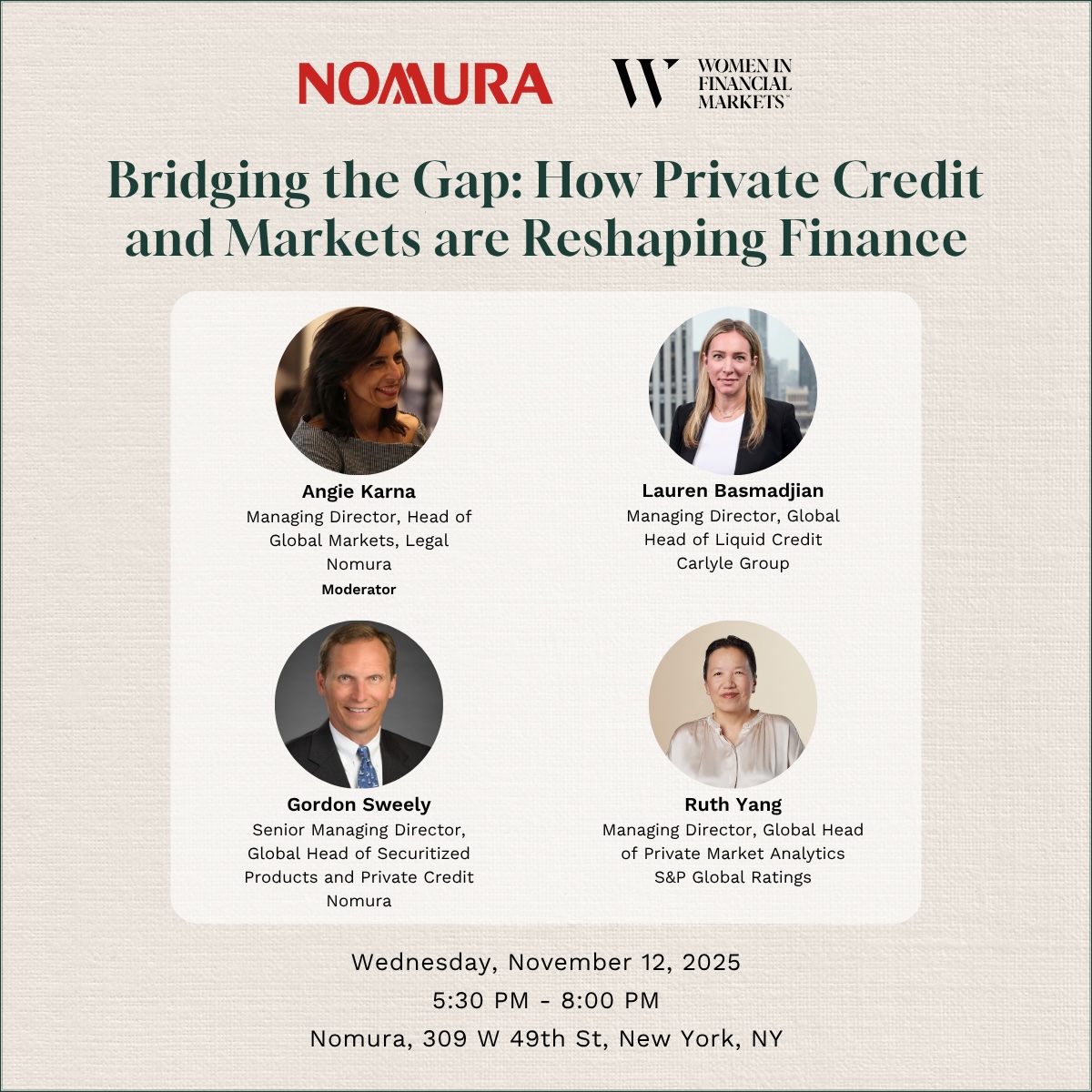 Events - Women in Financial Markets